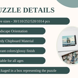 Polar Bear Jigsaw Puzzle Animal Puzzle Landscape 110 252 520 1014 ...