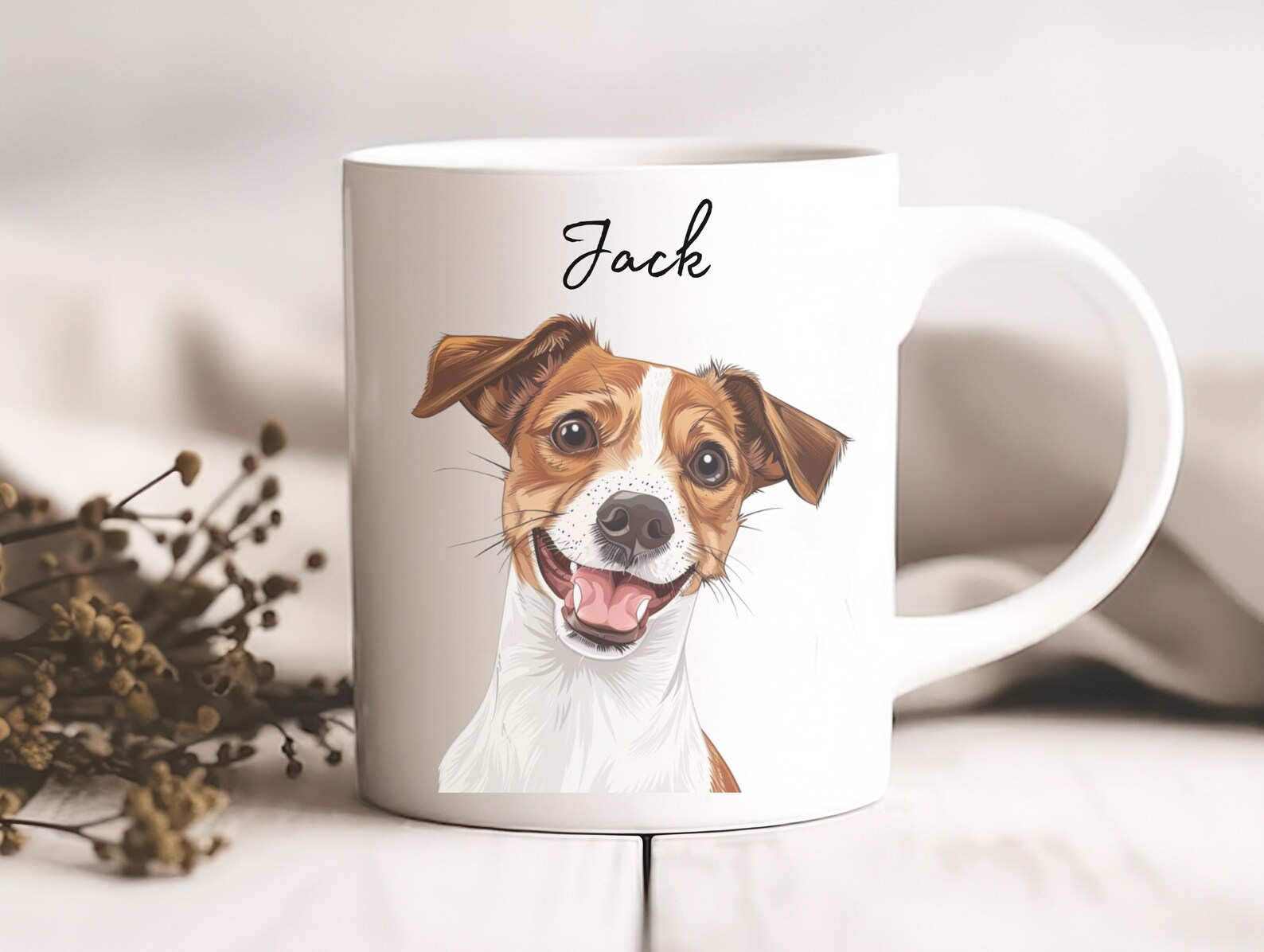 Personalized Jack Russell Mug Jack Russell Gift Custom Pet Parent Gift ...