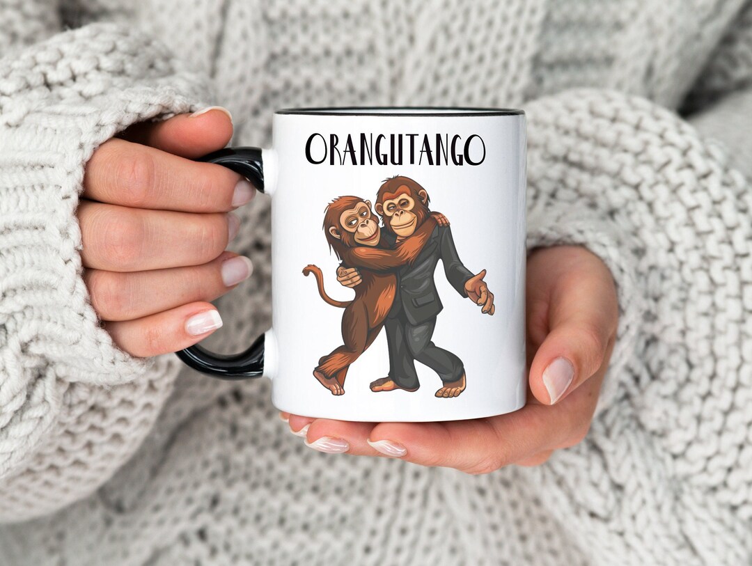 Orangutango Tango Dancing Orangutan Mug Dance Gift Animal Lover Gift ...
