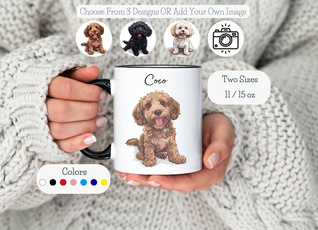 Personalized Cockapoo Mug Cockapoo Gift Custom Pet Parent Gift for Dog ...