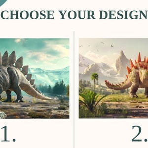 Stegosaurus Jigsaw Puzzle Dinosaur Puzzle Landscape 110 252 520 1014 ...