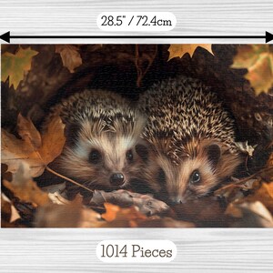 Hedgehog Jigsaw Puzzle Cute Animal Puzzle Landscape 110 252 520 1014 ...