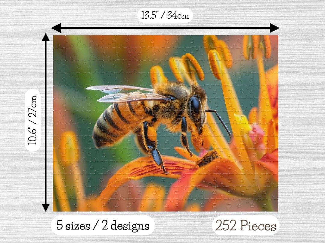 Wasp Jigsaw Puzzle Insect Jigsaw Landscape 110 252 520 1014 Pieces Wasp ...