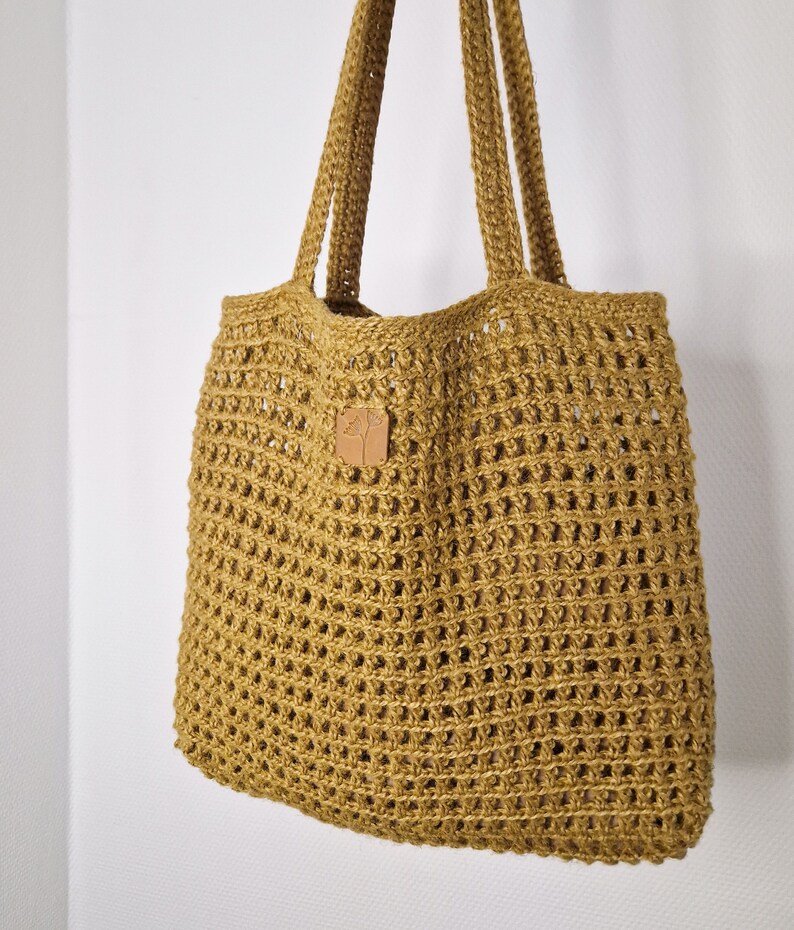 Hemp Mesh Handcrafted Bag for Eco-conscious Individuals - Etsy