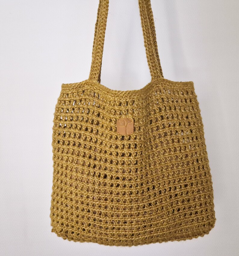 Hemp Mesh Handcrafted Bag for Eco-conscious Individuals - Etsy