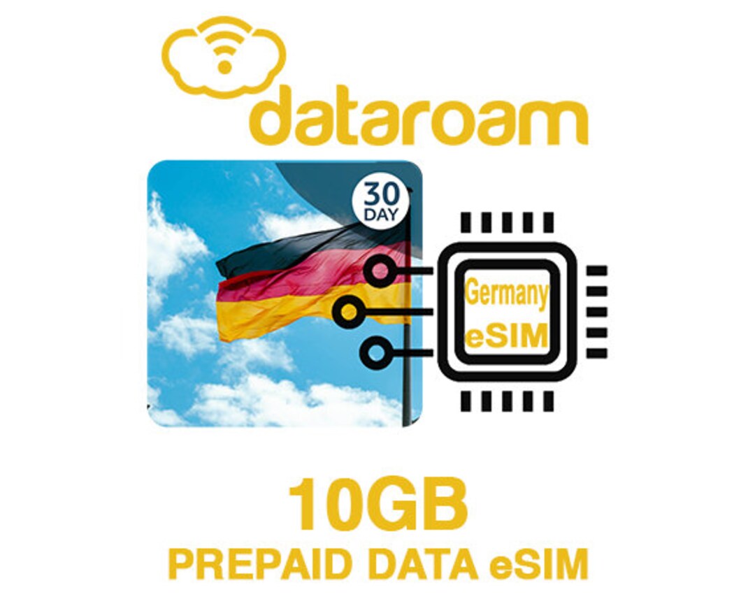 10 GB Germany Esim Mobile Data - Etsy