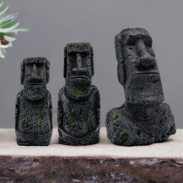 Easter Island Garden Statue - Etsy