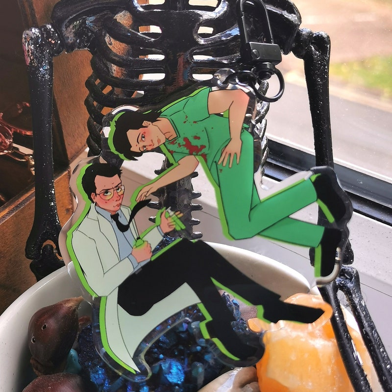 Animated Movie Keychain - Etsy UK