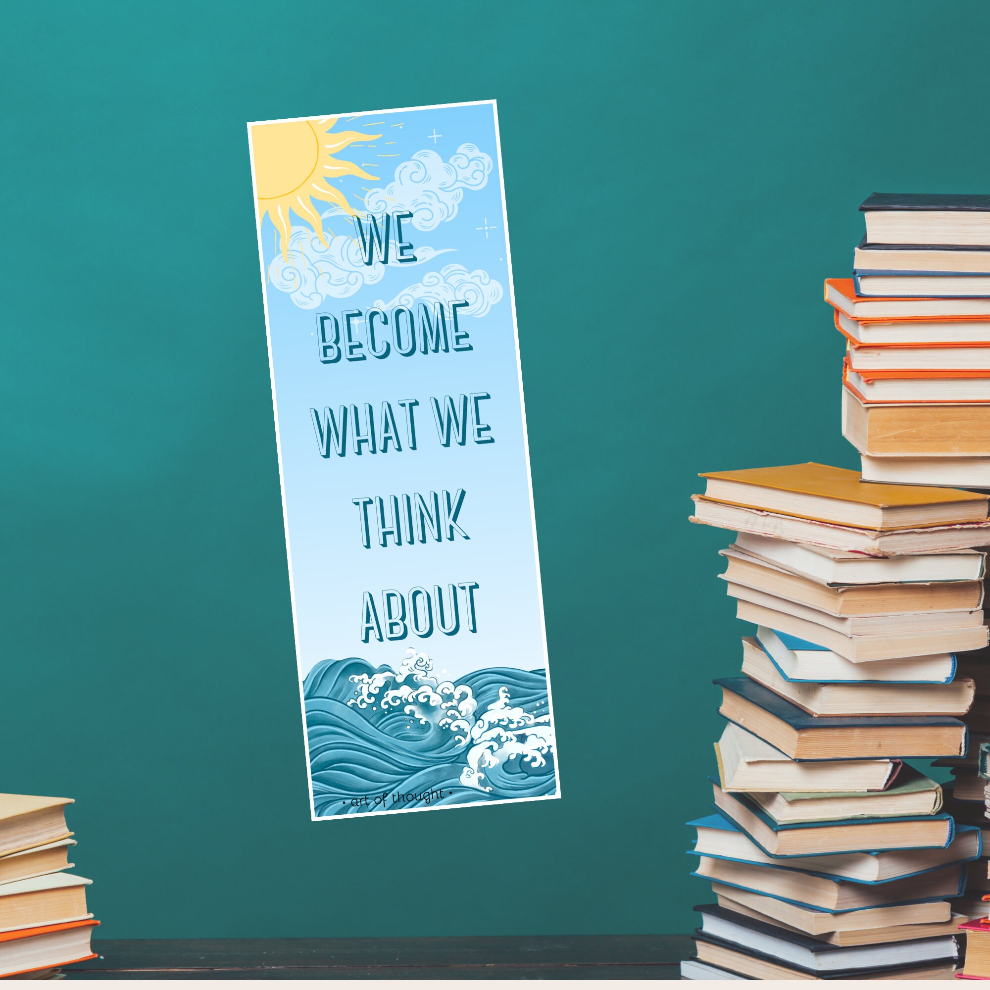 Printable Smiley Bookmarks, Positive Thinking, Mindset, Motivational ...