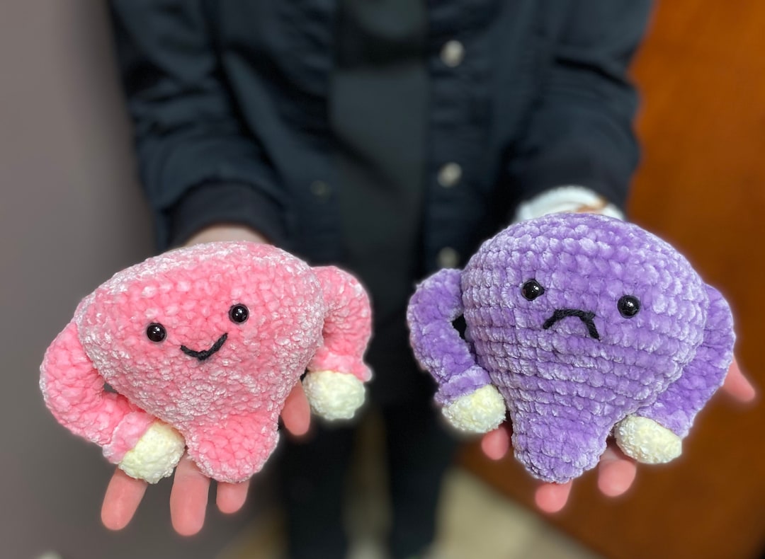 Ursula the Uterus, Crochet PATTERN, Amigurumi Tutorial PDF in English ...