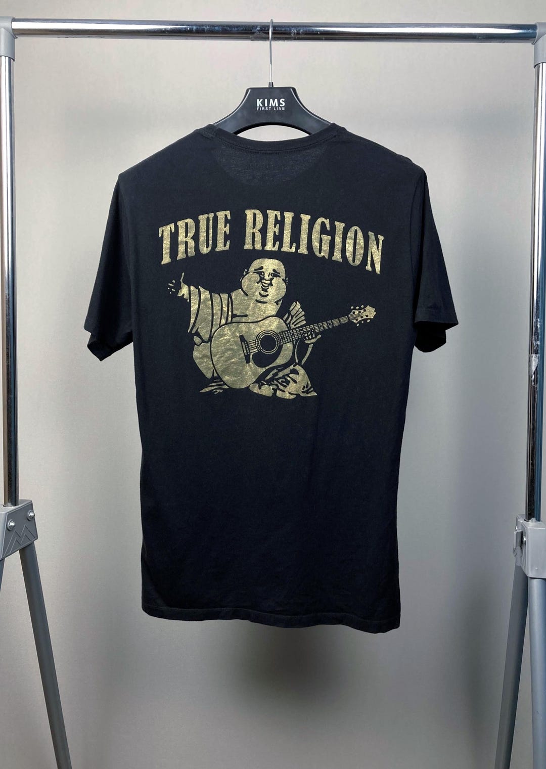 True Religion Y2K Big Gold Logo Crewneck Shirt · True Religion Brand 2 ...