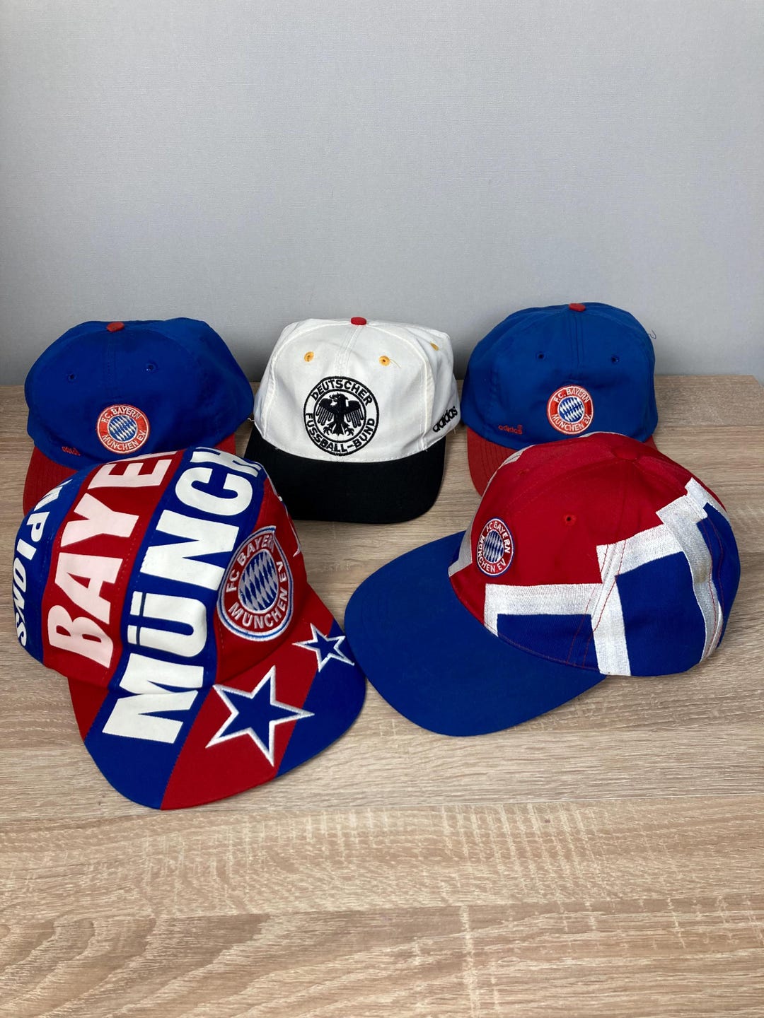 SUPER RARE Collection of Caps of the German Football League Bundesliga ...