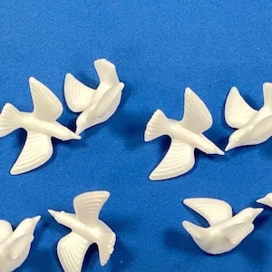 100 White Doves Wall Decor Housewarming Gift Spiritual Home Accent ...