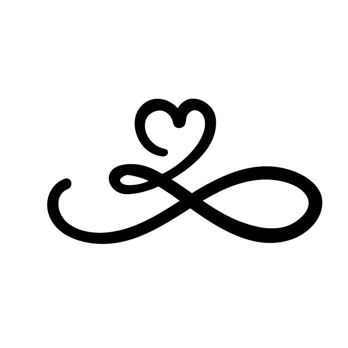 Infinity Heart SVG Infinity Heart Download Infinity Love Heart H Eart ...