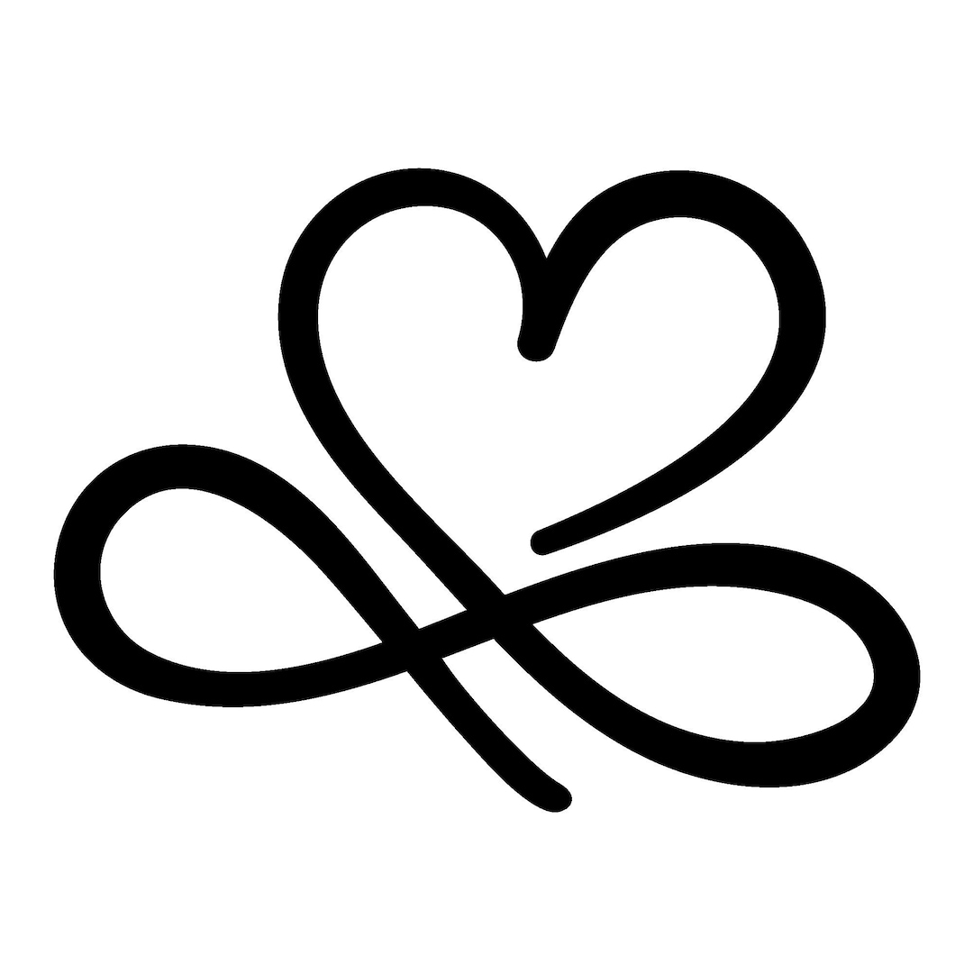 Infinity Heart SVG Infinity Heart Download Infinity Love Heart H Eart ...