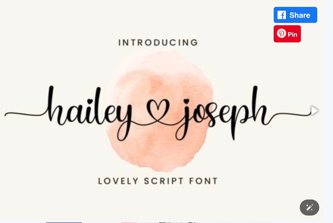 Hailey Calligraphy Font Trio Handlettered Font Bundle Font Bundle ...