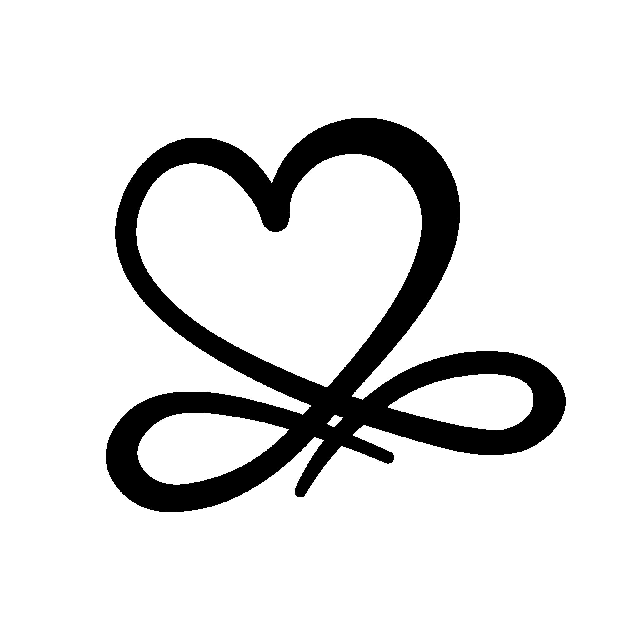 Infinity Heart SVG Infinity Heart Download Infinity Love Heart H Eart ...