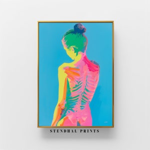 Modern Pop Art Decor | Contemporary Body Art 