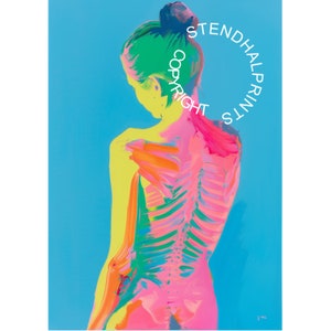 Modern Pop Art Decor | Contemporary Body Art 