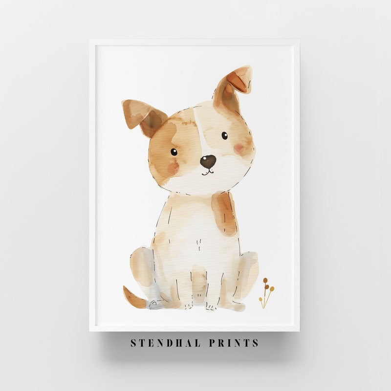 Dog Nursery Art - Etsy