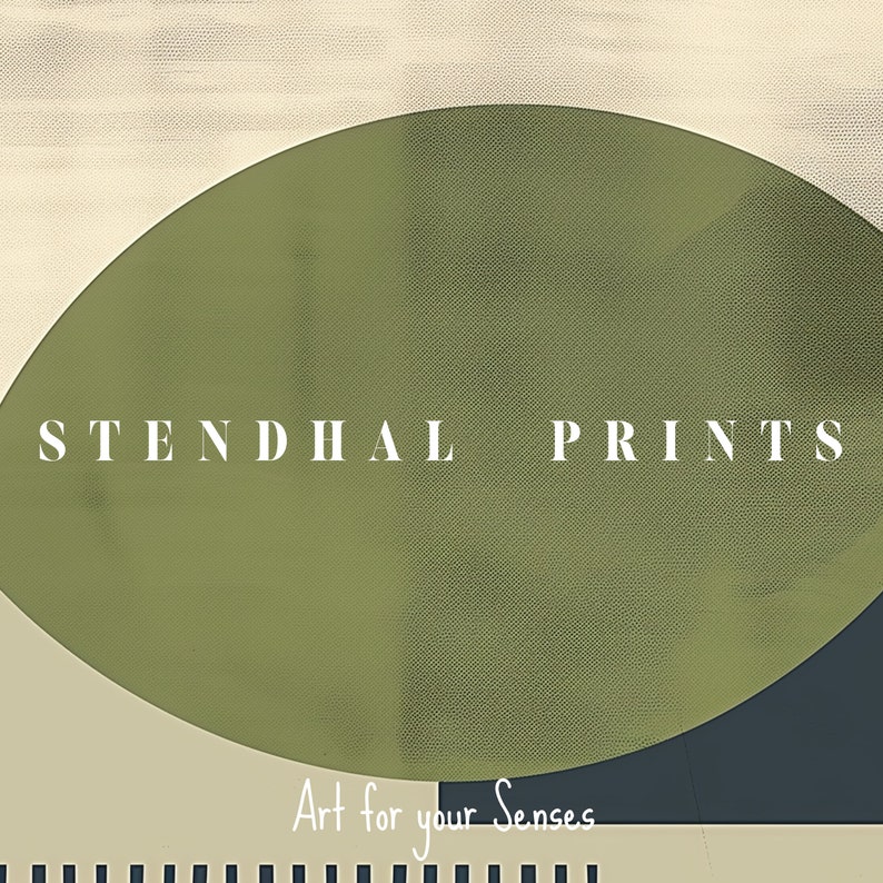 Modern Abstract Art "serene Balance" Digital Print | Minimalist Wall ...