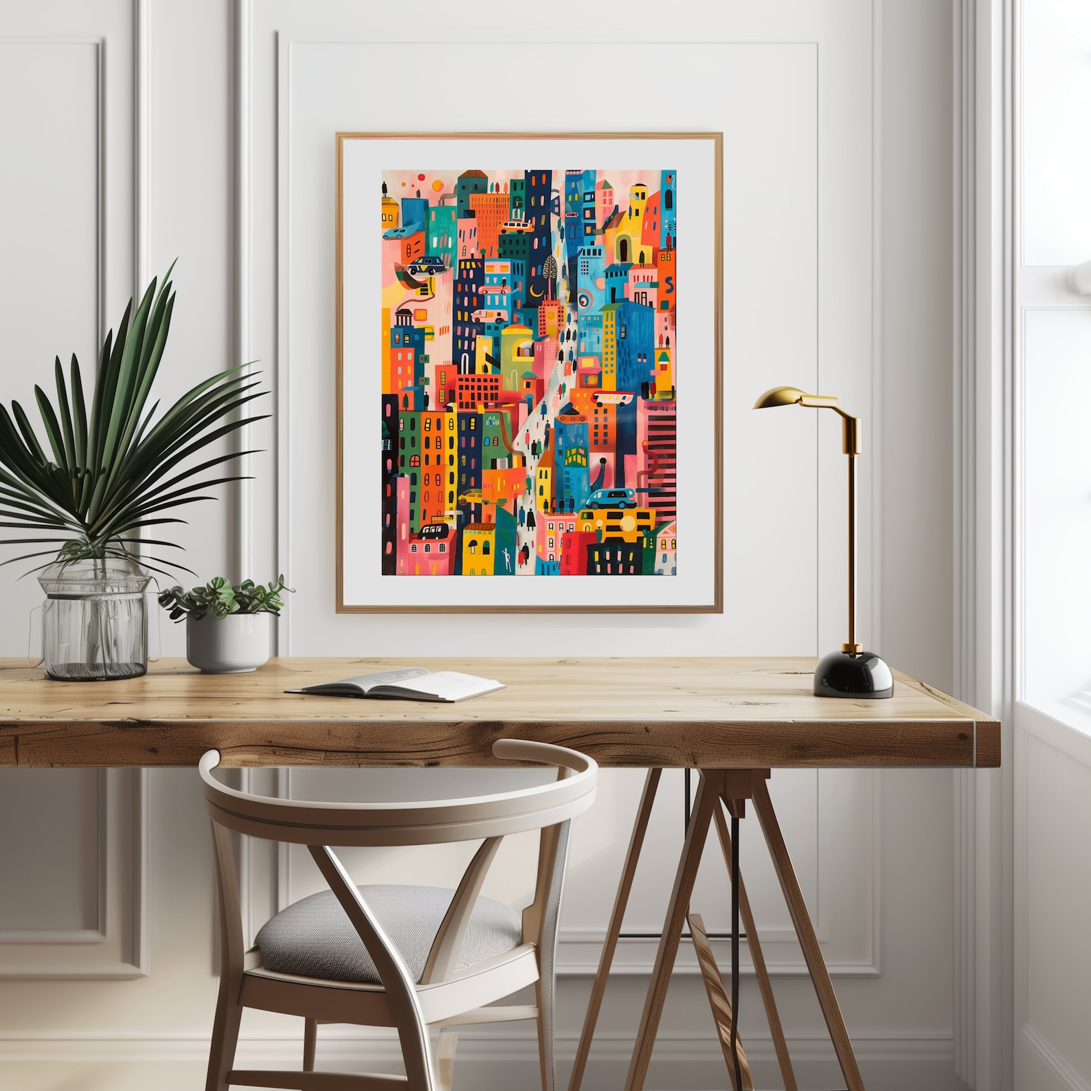 Art Print "urban Patchwork" Cityscape Digital Download | Playful ...