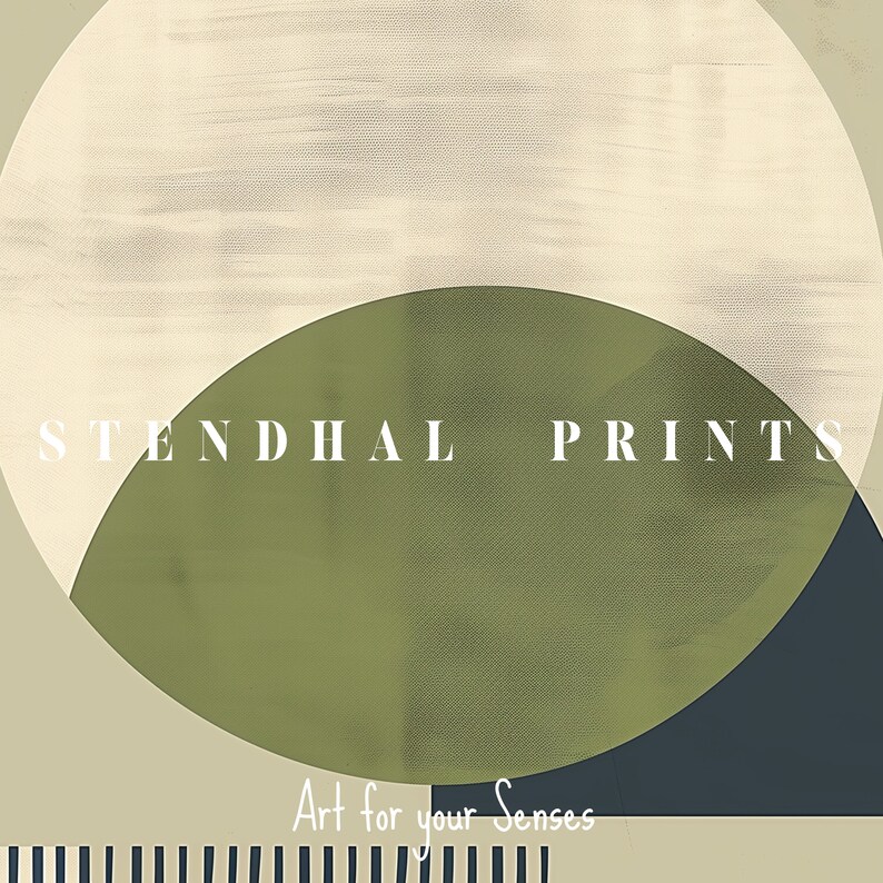 Modern Abstract Art "serene Balance" Digital Print | Minimalist Wall ...