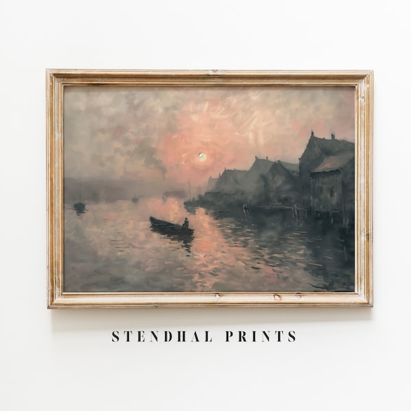 Horizon Painting - Etsy