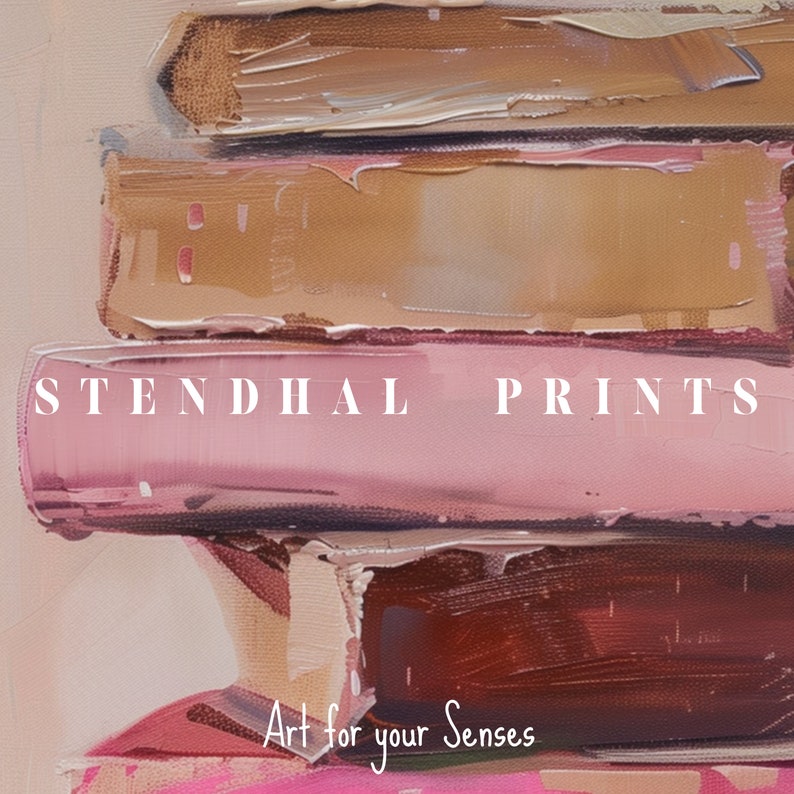 Vintage Book Art "stacked Knowledge" Digital Print | Literary Wall Art ...