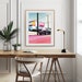 Modern Drive Art Print "modern Drive" Urban Landscape | Contemporary ...