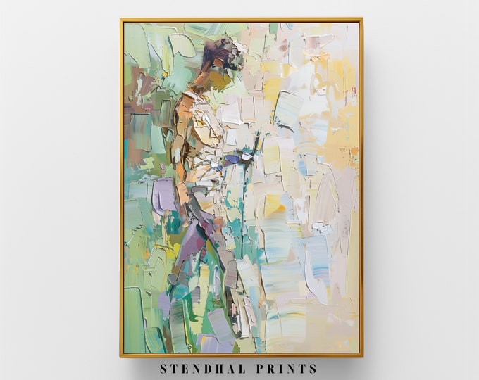 Minimalist Decor | Whispers of "harmony in Motion" Serene Abstract ...