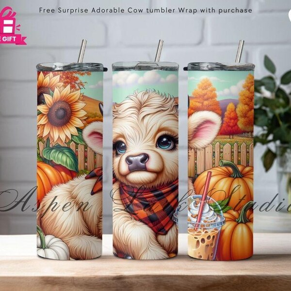 Pumpkin Spice Cow - Etsy