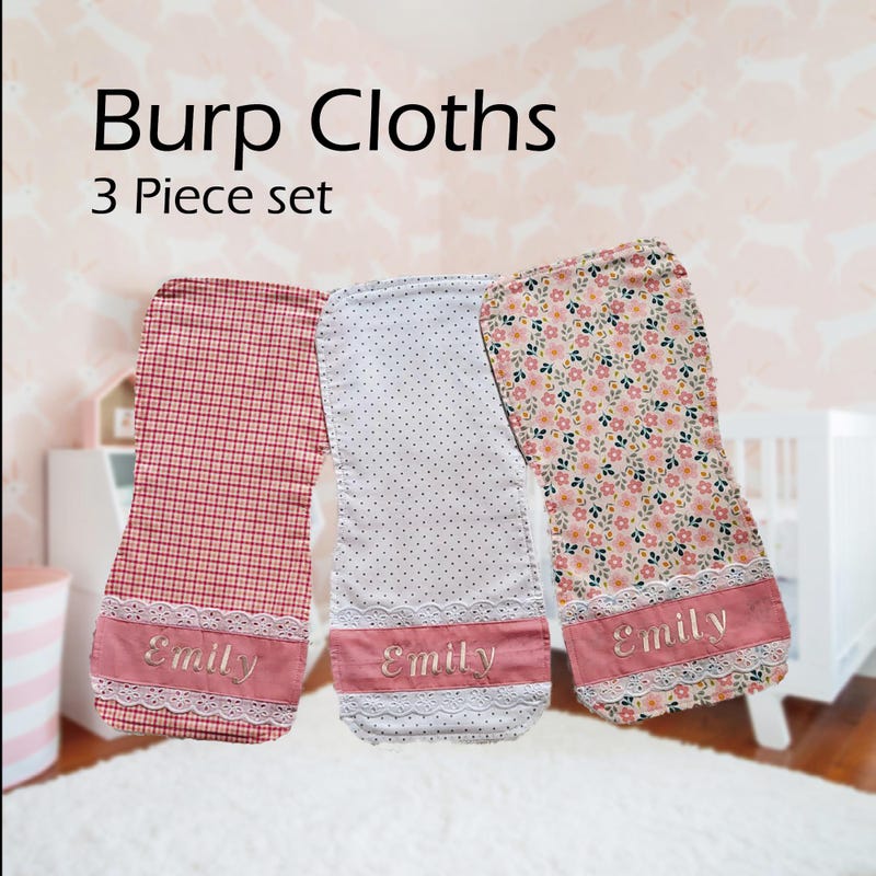 Custom Burp Cloth - Etsy