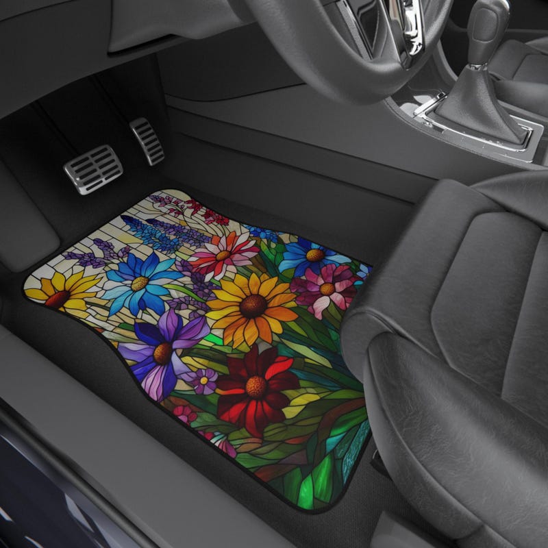 Floral Car Mats - Etsy
