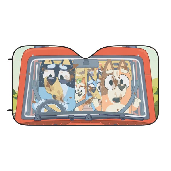 Bluey Sunshade - Etsy
