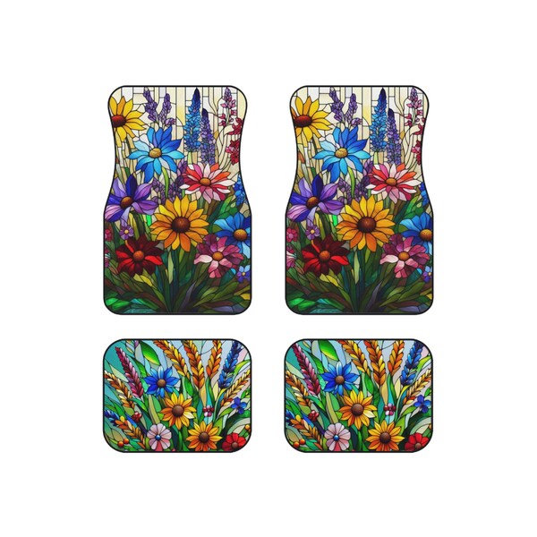 Floral Car Mats - Etsy