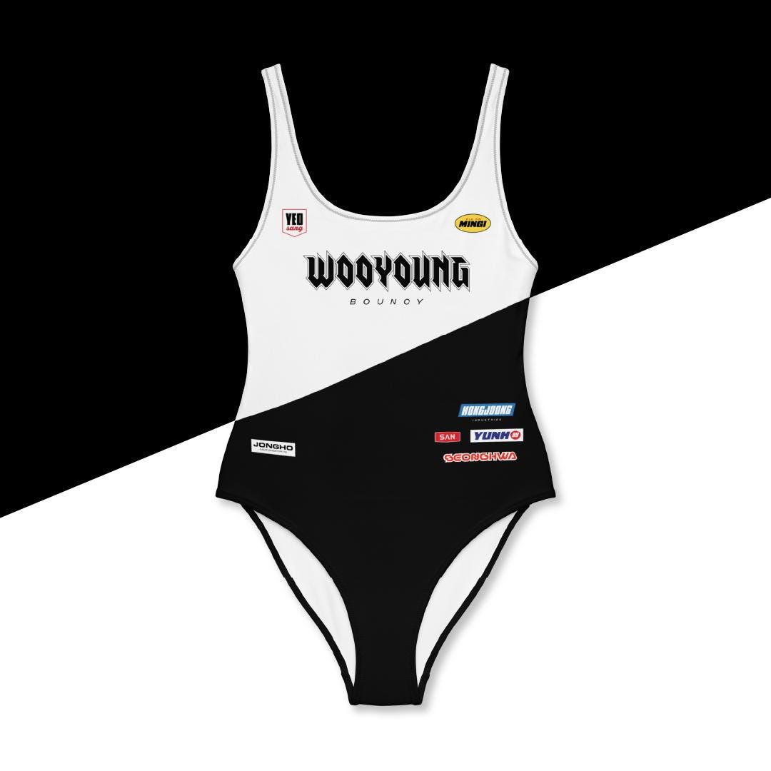 Ateez Wooyoung - Racer Bodysuit/swimsuit (bias Version) - Etsy