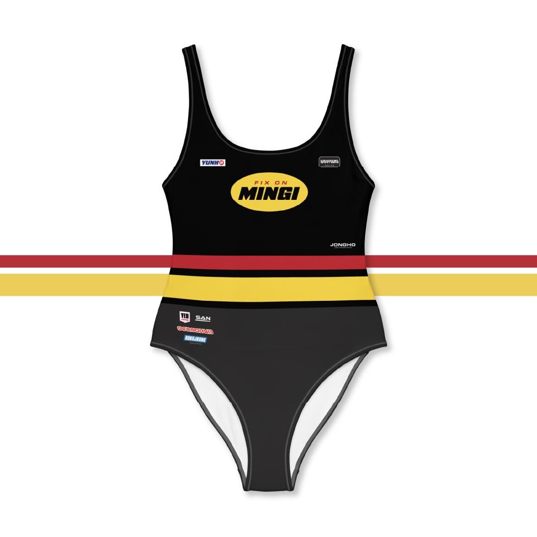 Ateez Mingi - Racer Bodysuit/swimsuit (bias Version) - Etsy
