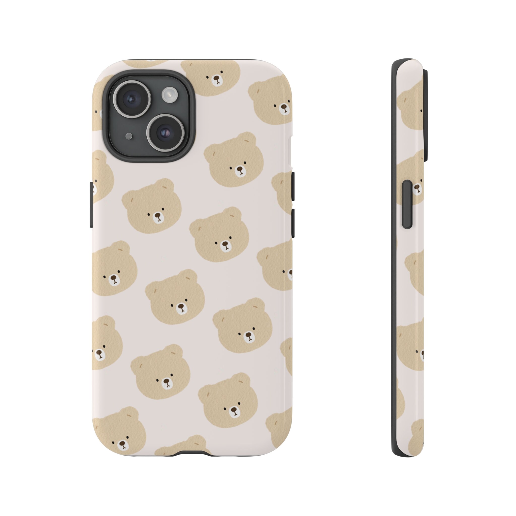Cute Teddy Phone Case for Childrin , for iPhone 15,14,13 Etc. and ...