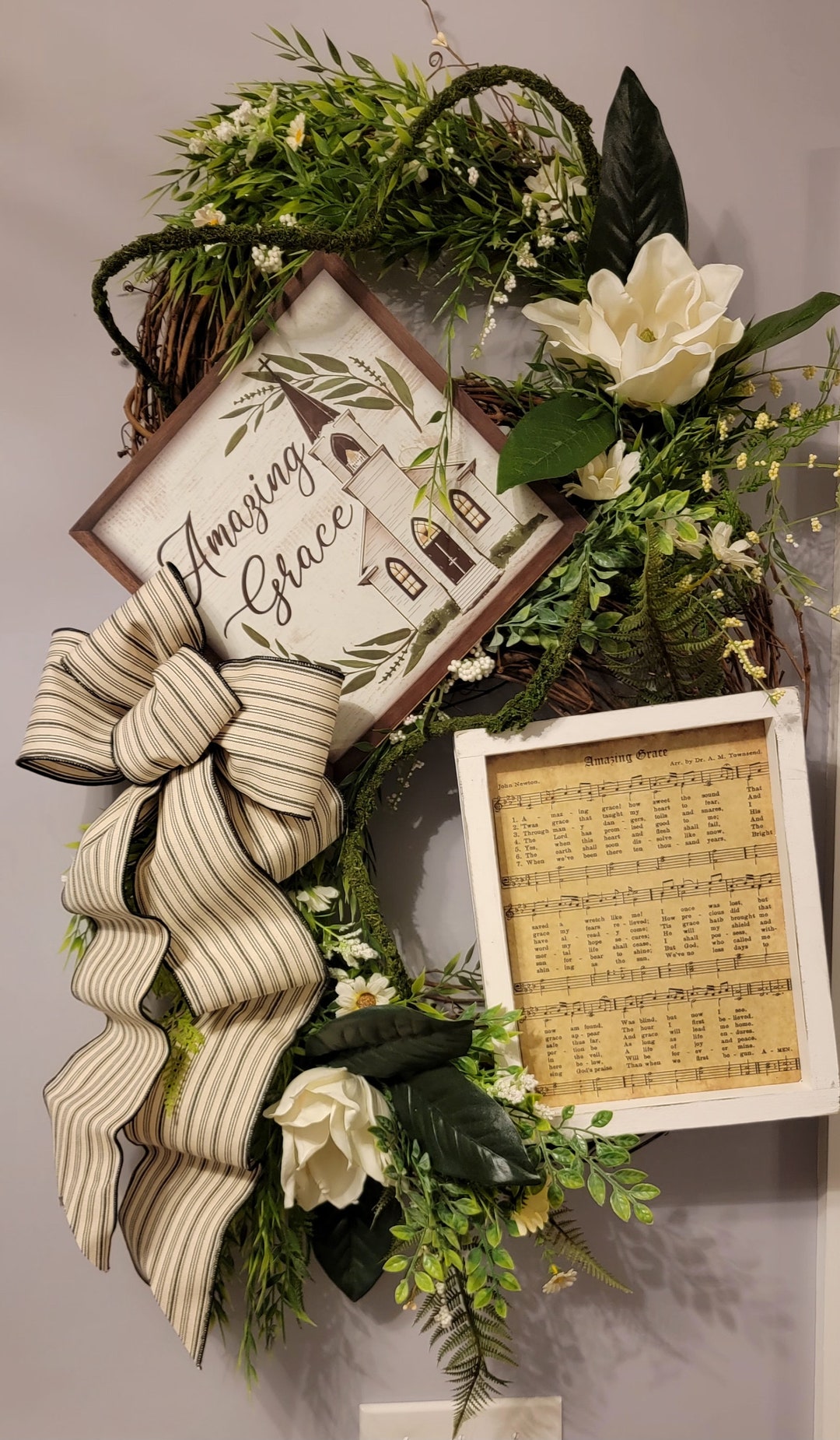 This is a Double Grapevine Wreath. One Whole, One Deconstructed. One ...