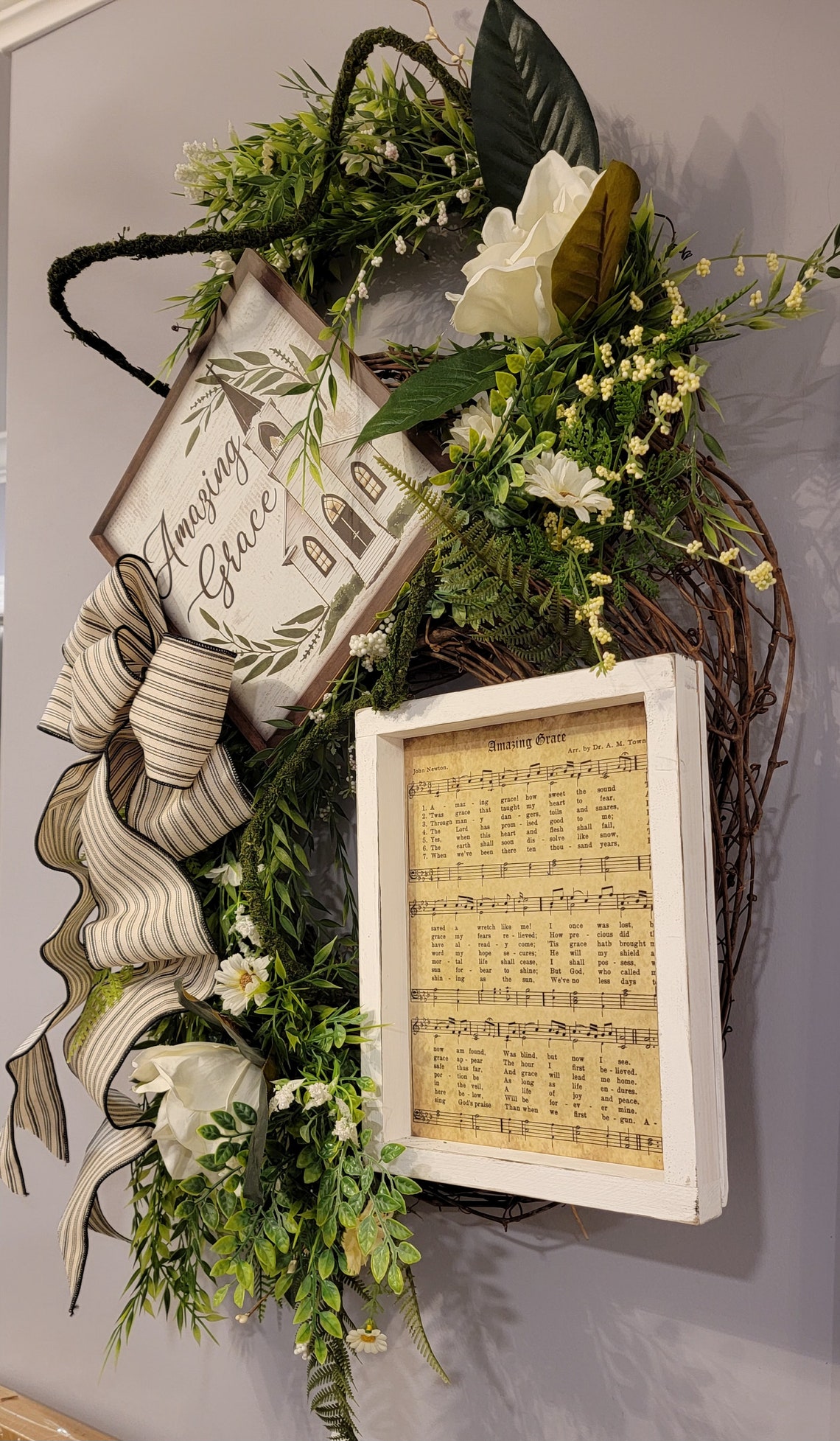 This is a Double Grapevine Wreath. One Whole, One Deconstructed. One ...