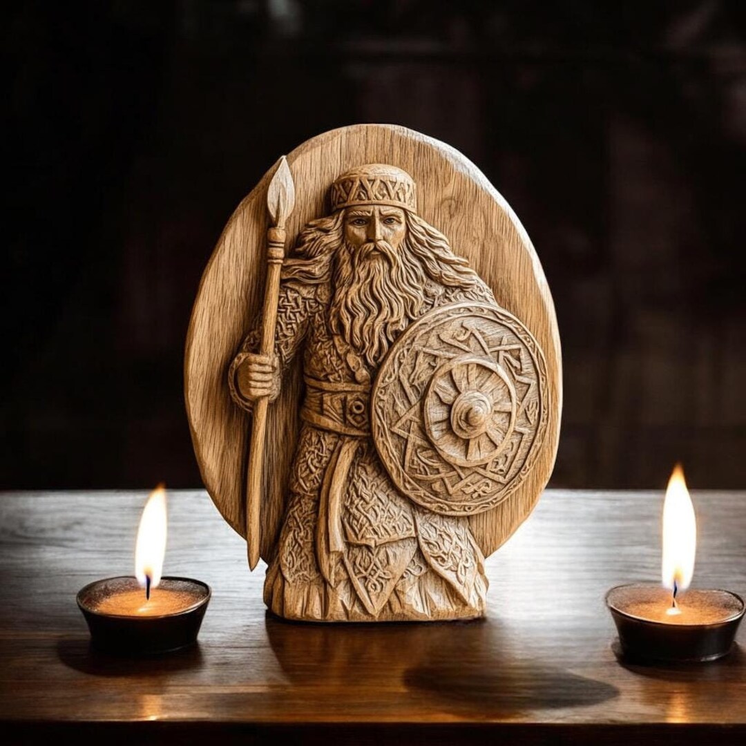 Lugh Statue Celtic God Altar Statue Pagan God Lugh Irish God Lugh ...