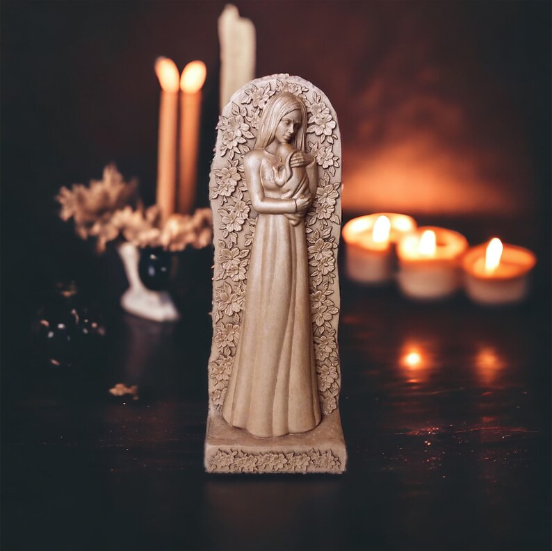 Frigg Statue Friga Frigga Norse Goddess Wood Carving Altar Heathen ...