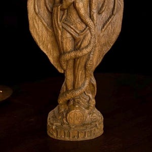 Lilith Goddess Statue Lilith Statue Inanna Witches Decor Demonology ...