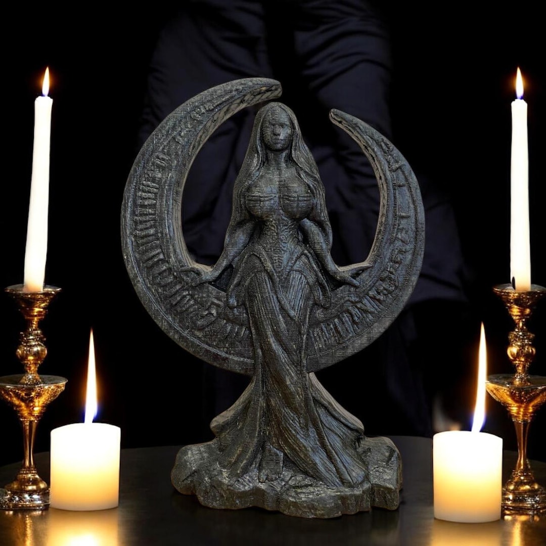 Nyx Statue Nyx Goddess of the Night Statue Goddess Nyx Greek Goddess ...