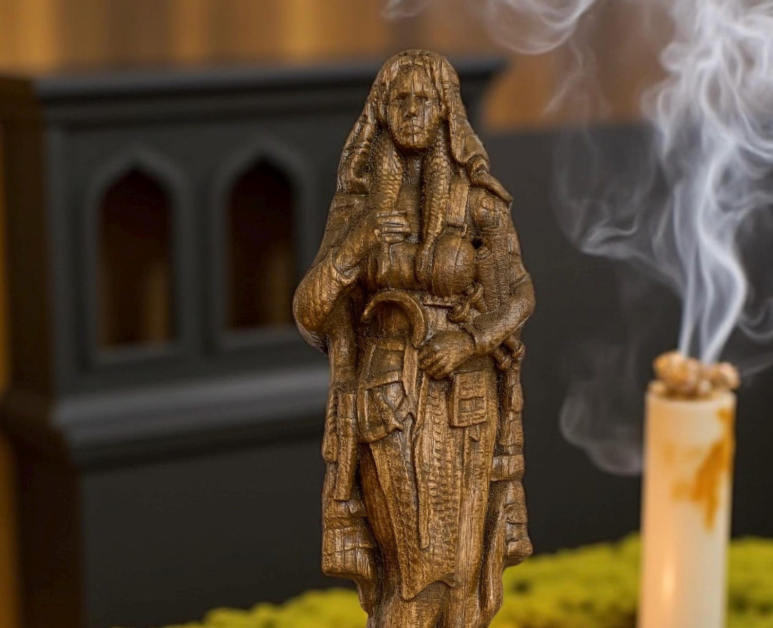 Eir Goddess Pagan Statue Norse Pantheon Nordic Goddess Eir Asatru Altar ...