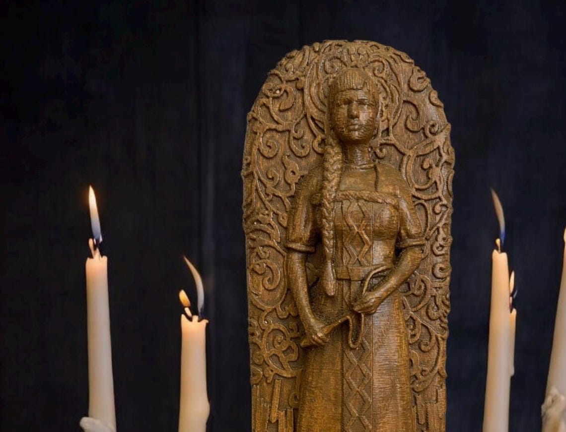 Mokosh Slavic Goddess Mokosh Slavic Mytholgy Mokosh Slavic God Slavic ...