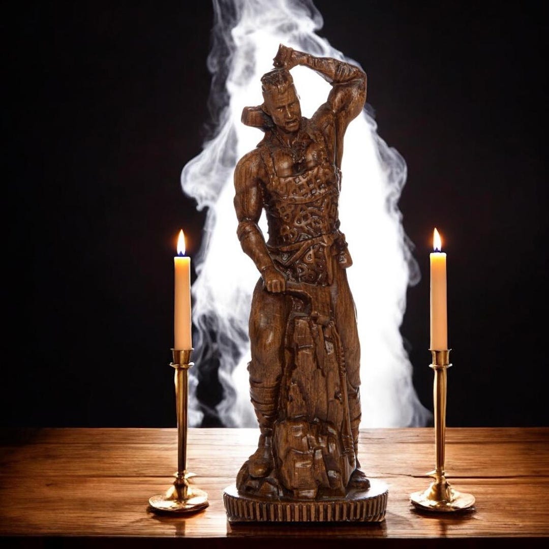 GOIBHNIU Celtic God Wiccan Wicca Altar Druid Gaelic Gaibhne Irish ...