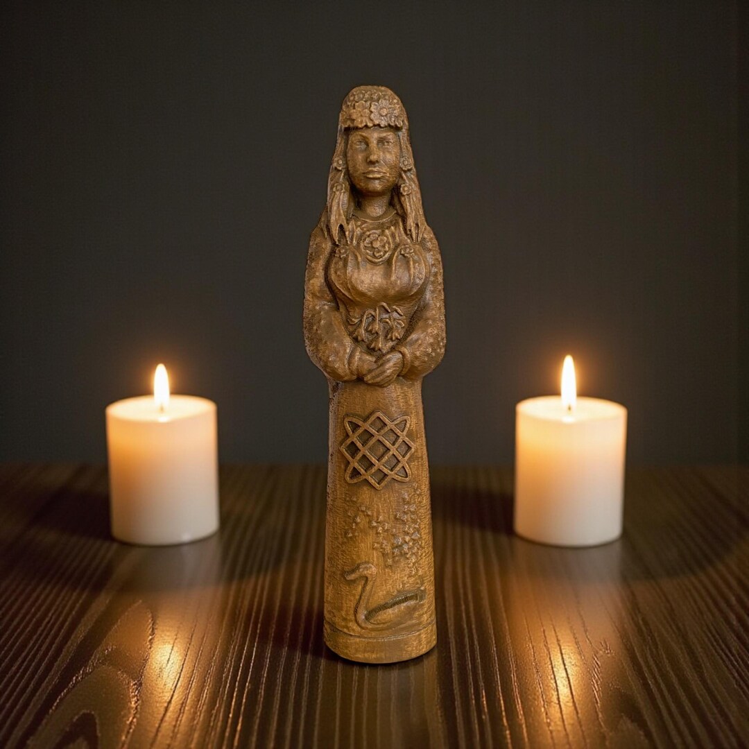 Lada Slavic Goddess Statue Slavic Mythology Altar Lada Goddess Slavic ...