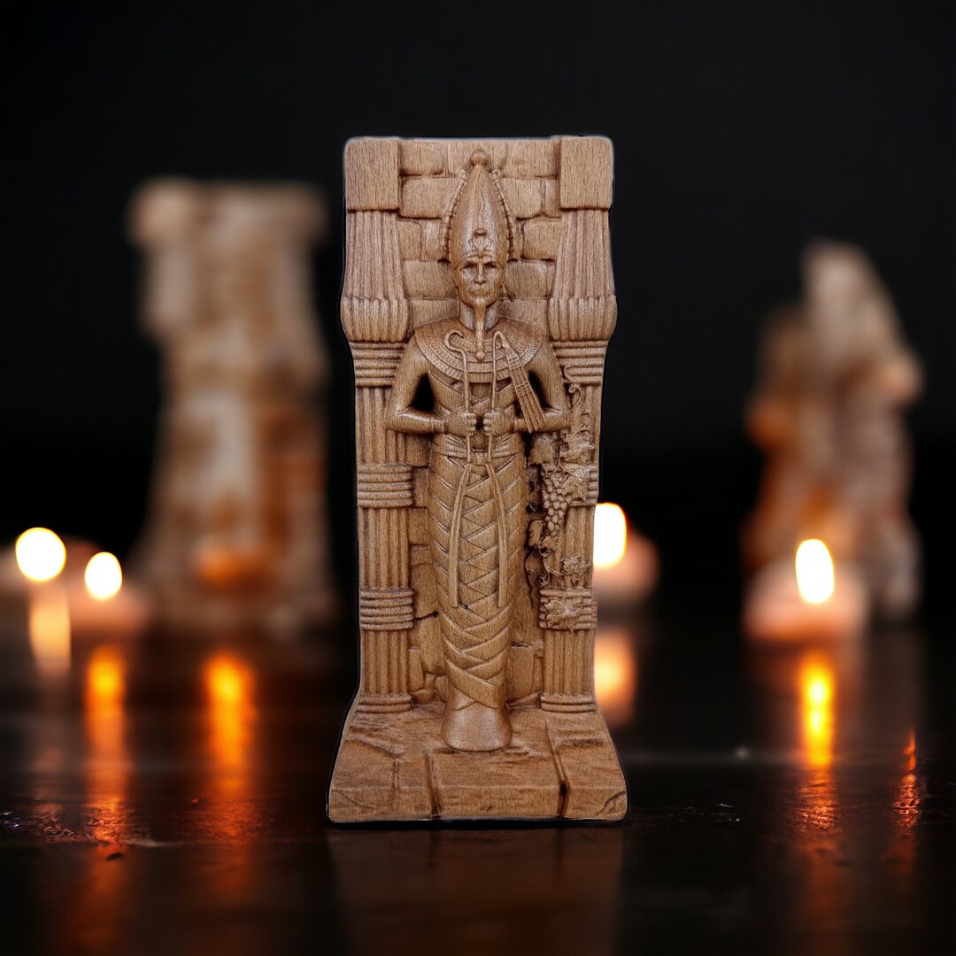 Osiris Statue Osiris Egyptian Statue Osiris Egypt Altar Pharaonic ...